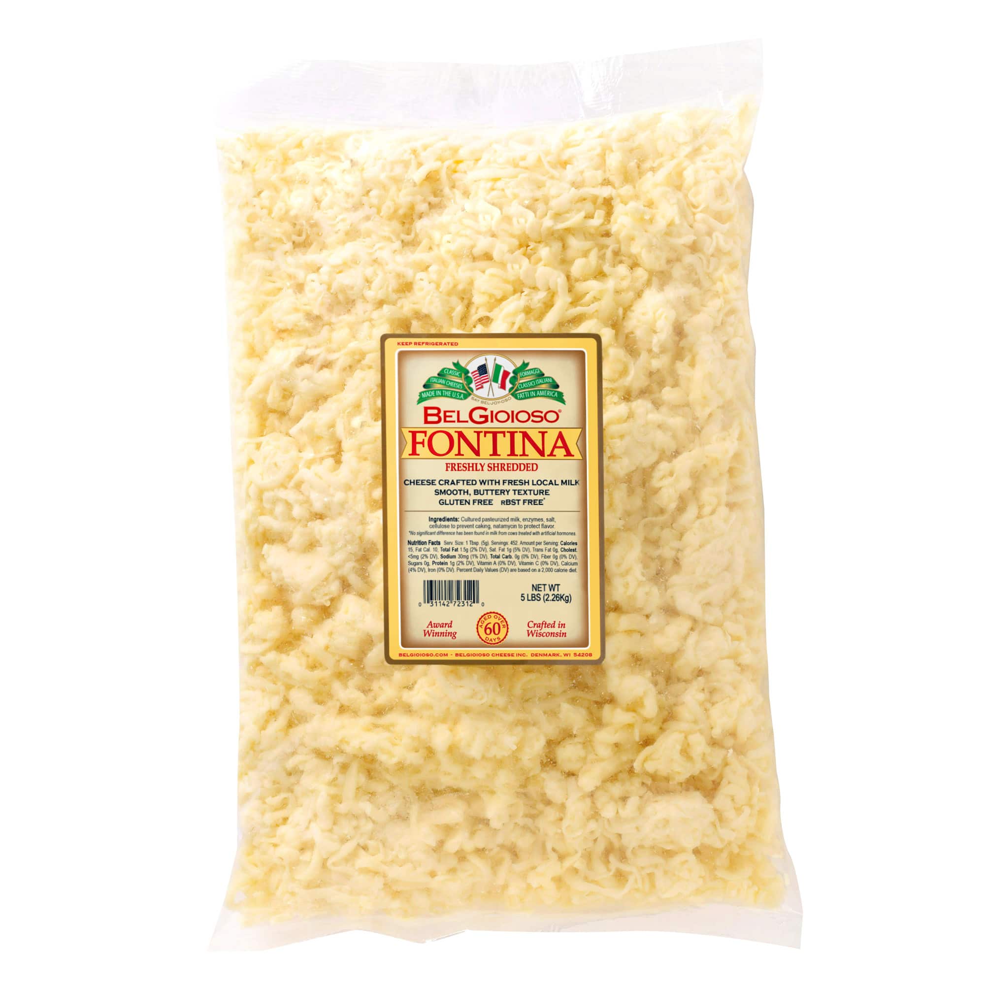 Fontina Aosta DOP Quarter Wheel by L. Monterosa | Food Related
